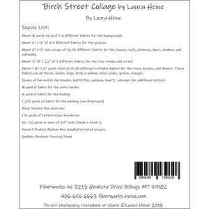 Birch Street House - Laura Heine - Applique Quilt - Birch Street ...