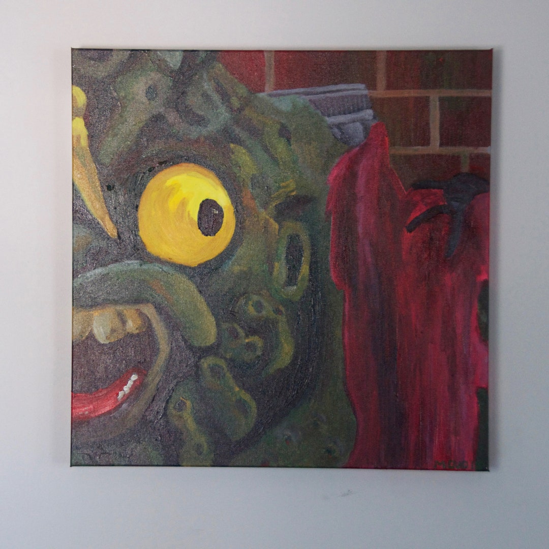 Original TMNT Muckman 20x20" Painting - Etsy