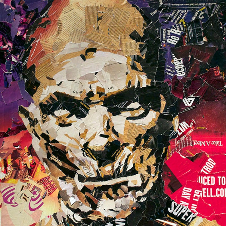 Original Universal Monsters Mummy Collage (24" X 24") - Etsy