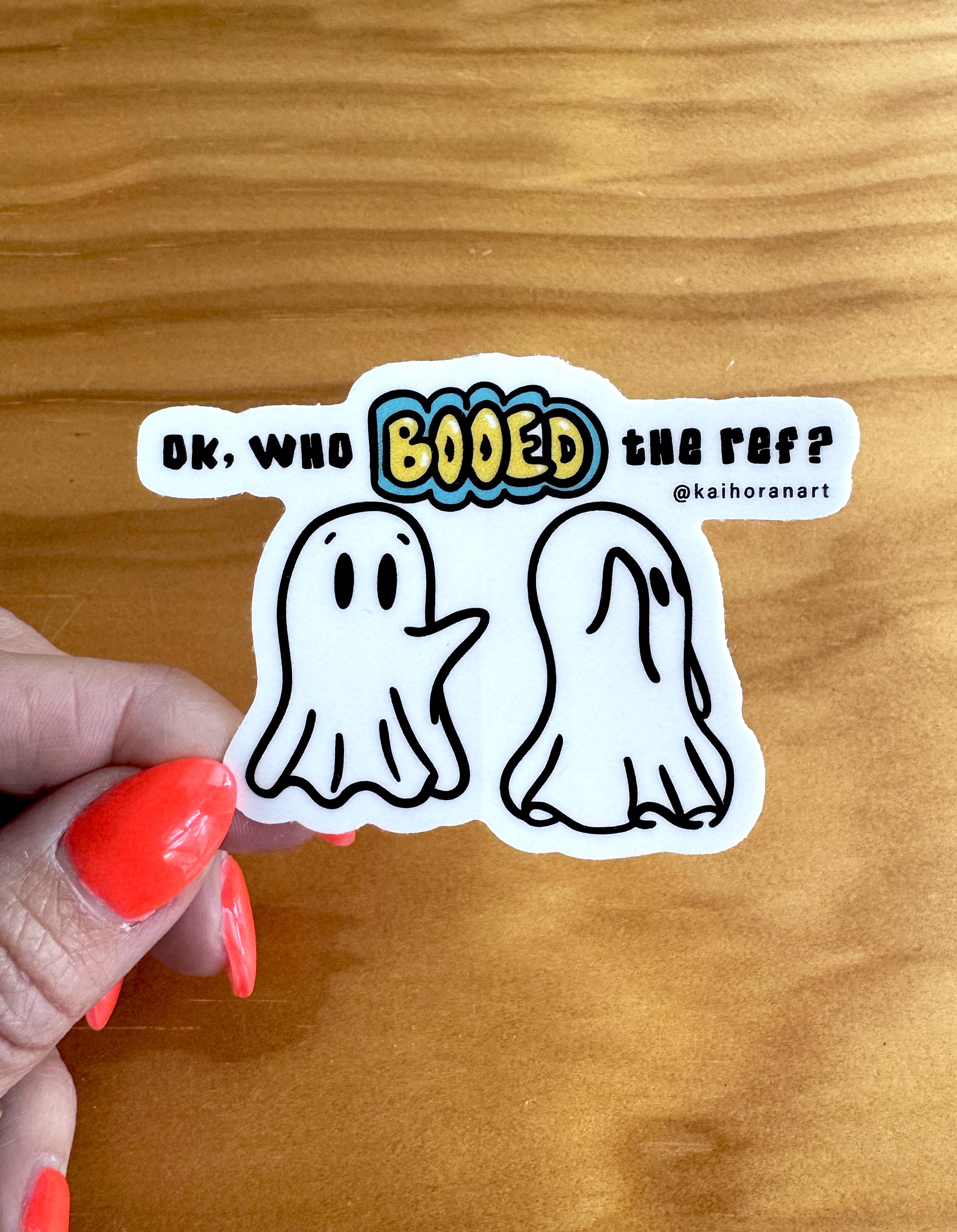 Booing the Ref Volleyball Sticker – Funny Sports Decal - Etsy