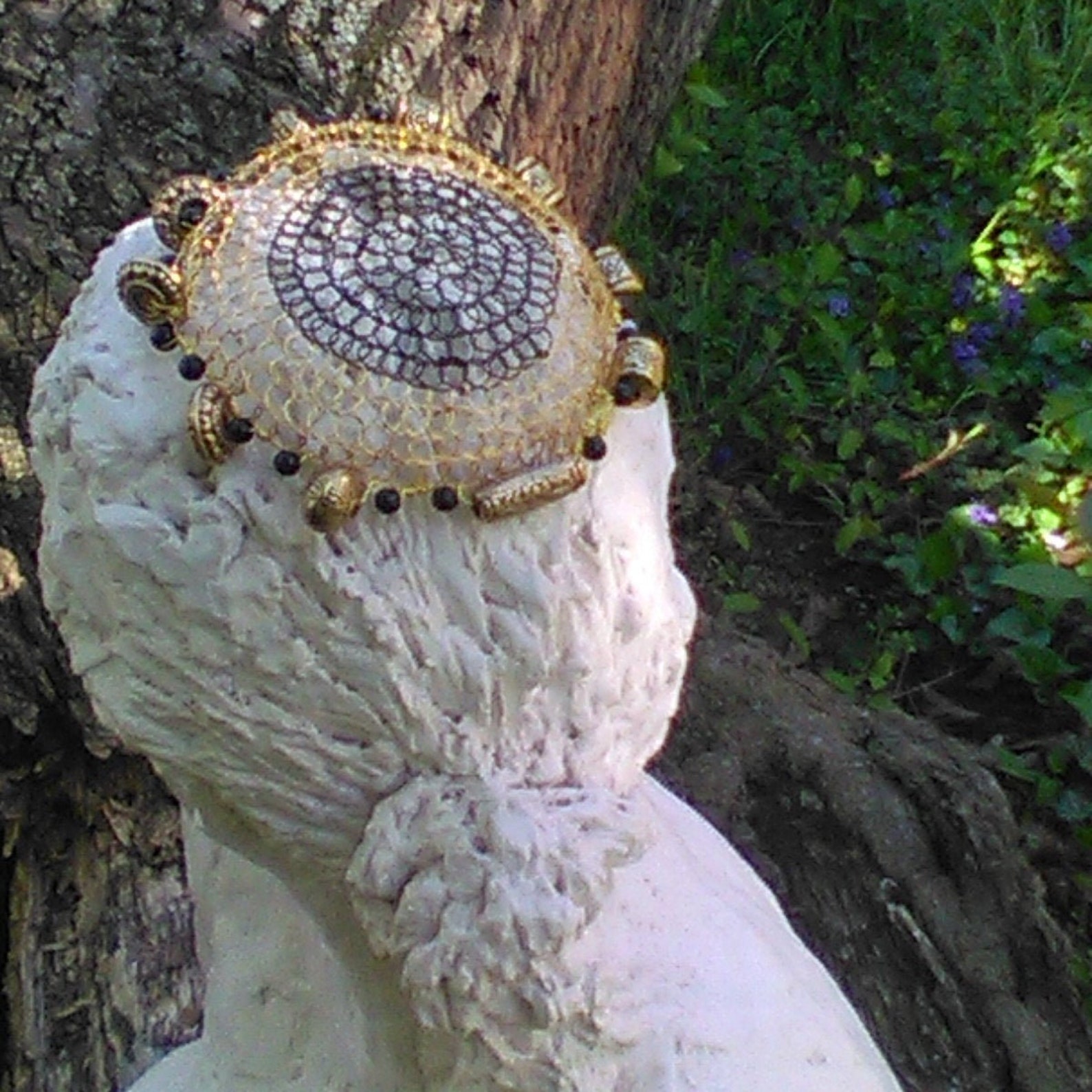 Gold Beaded Kippah Black and Gold Wire Kippah Yarmulke for - Etsy