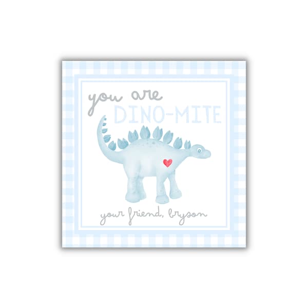 Dinosaur Valentine Printable - Etsy