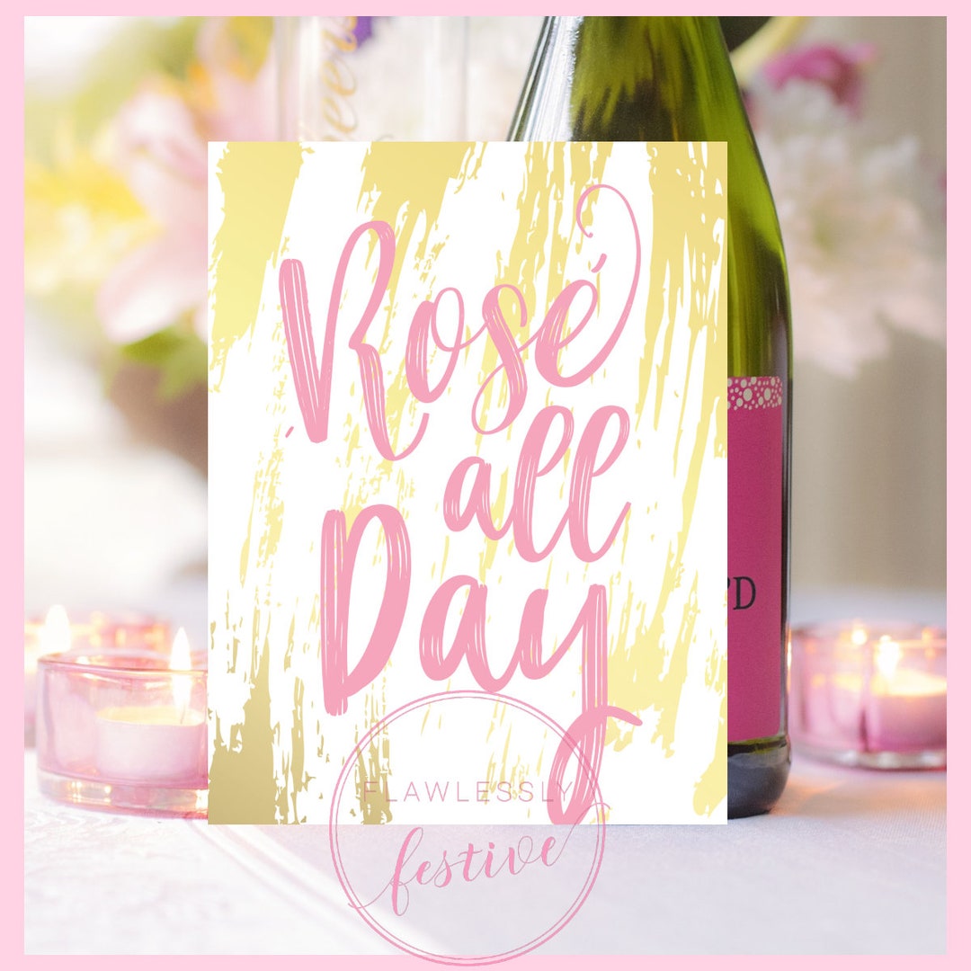ROSE ALL DAY• 5x7 • 8x10 • Digital File - Etsy