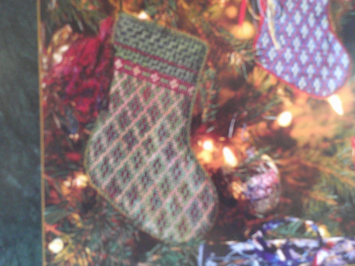 Persian Tile Stocking Patterns - Etsy