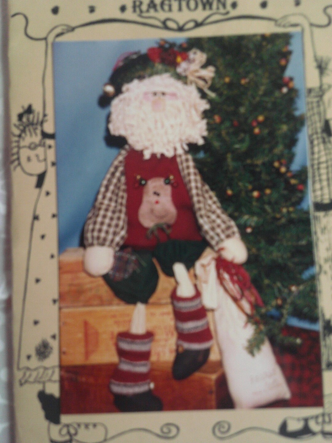 Bagman Santa Sewing Pattern - Etsy