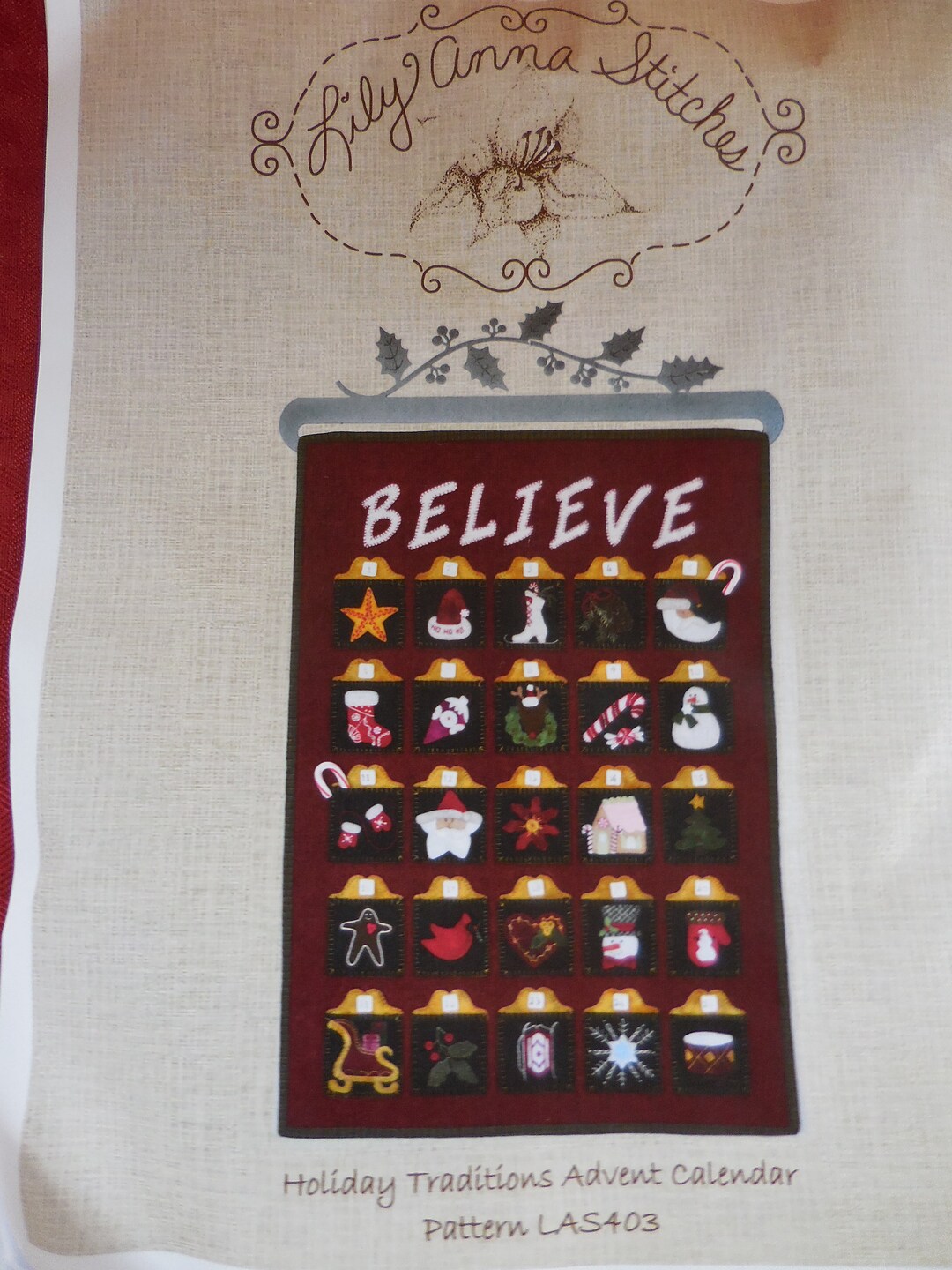 Holiday Traditions Advent Calendar Kit - Etsy