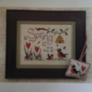 Spring is in the Air Cross Stitch Pattern - Etsy