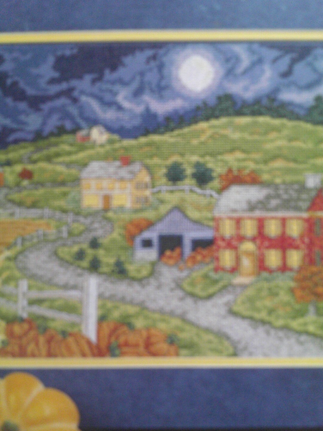 Harvest Moon Cross Stitch Pattern - Etsy