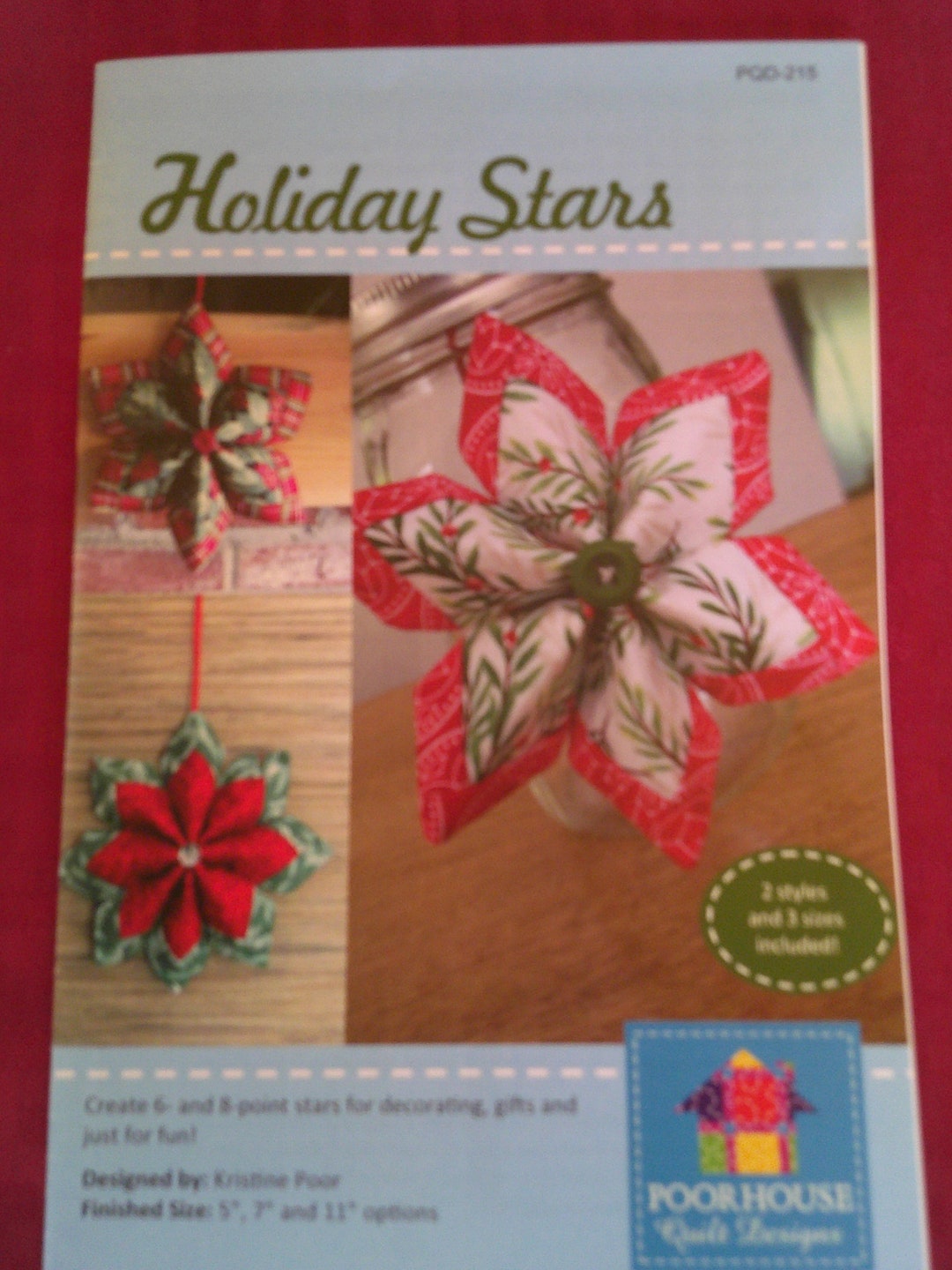 Holiday Stars Pattern - Etsy