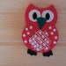 The Little Red Owl - Etsy