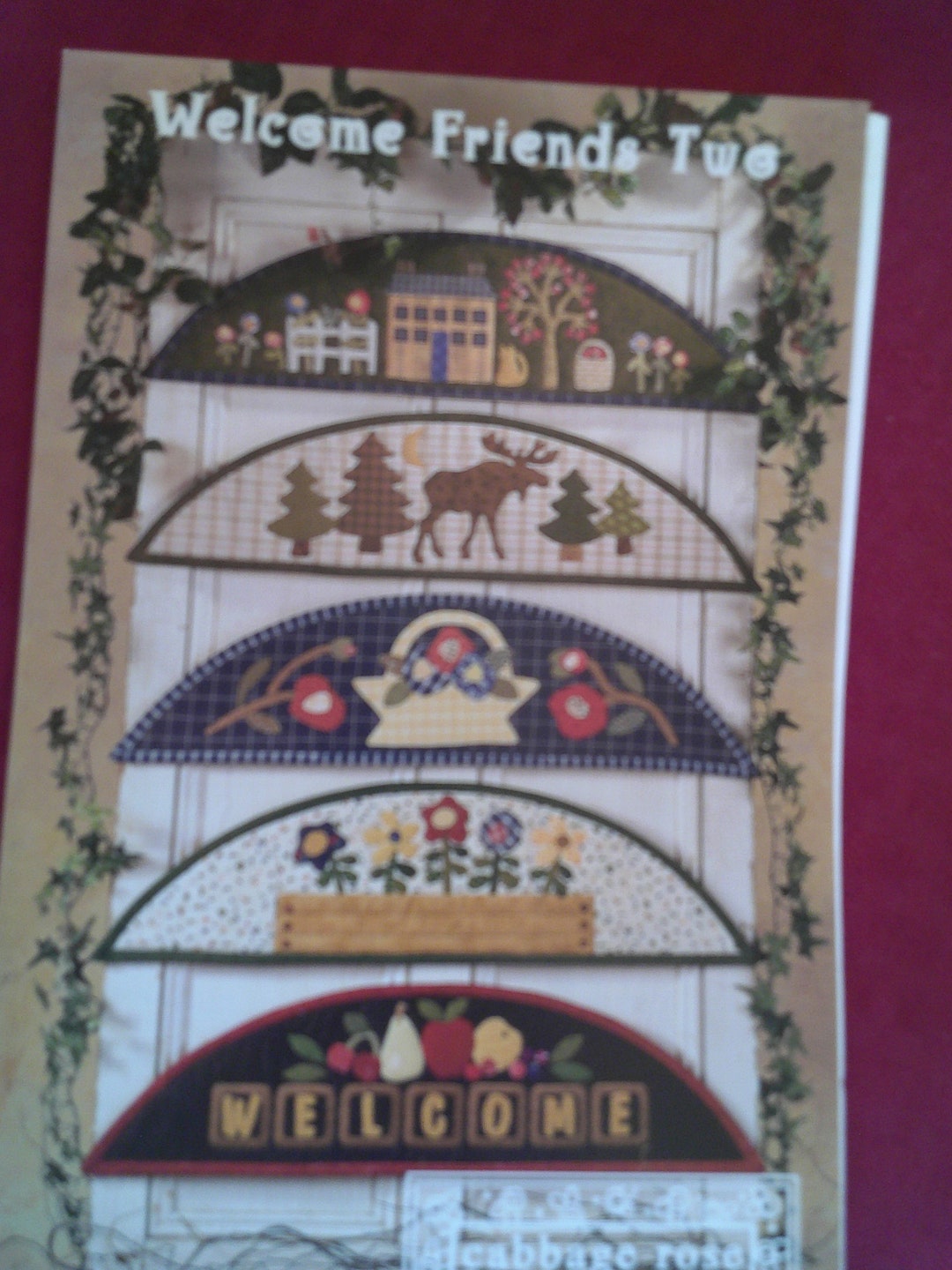 Welcome Friends Two Wall Quilts Pattern - Etsy