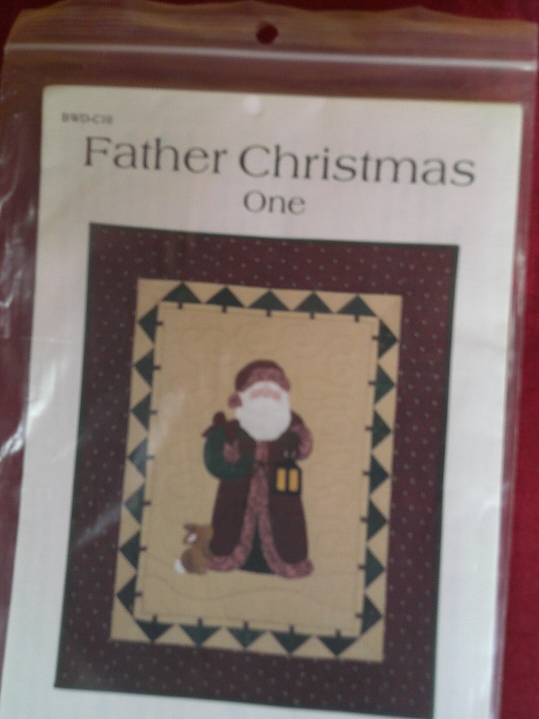 Father Christmas Quilting/applique Pattern - Etsy