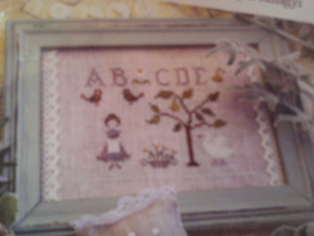 Under the Pear Tree Cross Stitch Pattern - Etsy