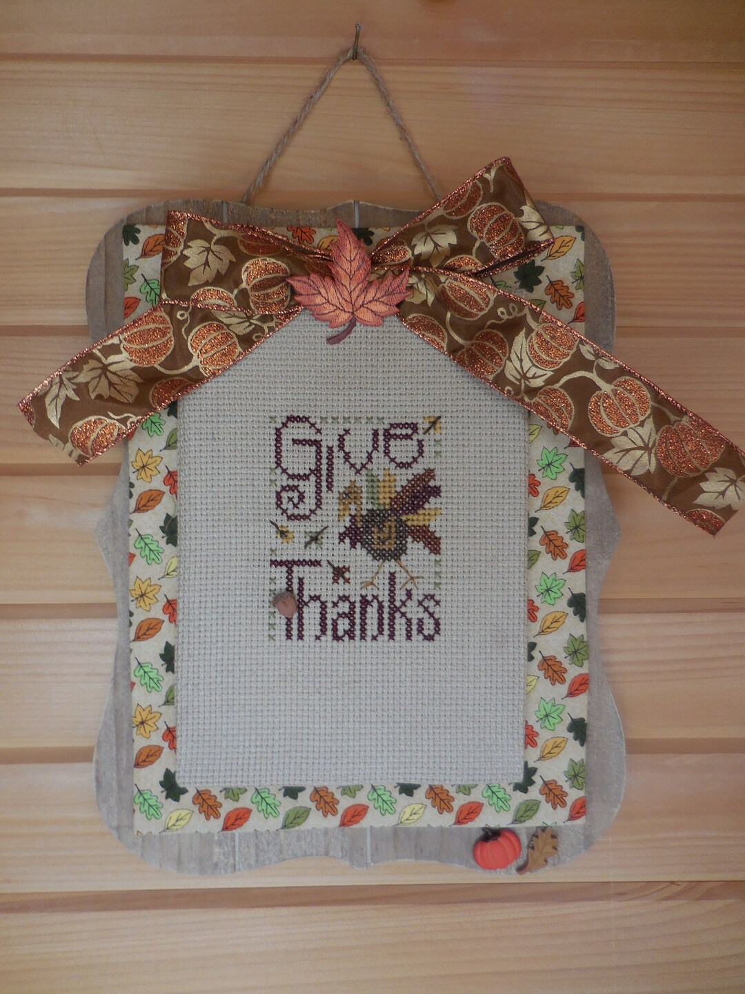 The Give Thanks Plaque - Etsy