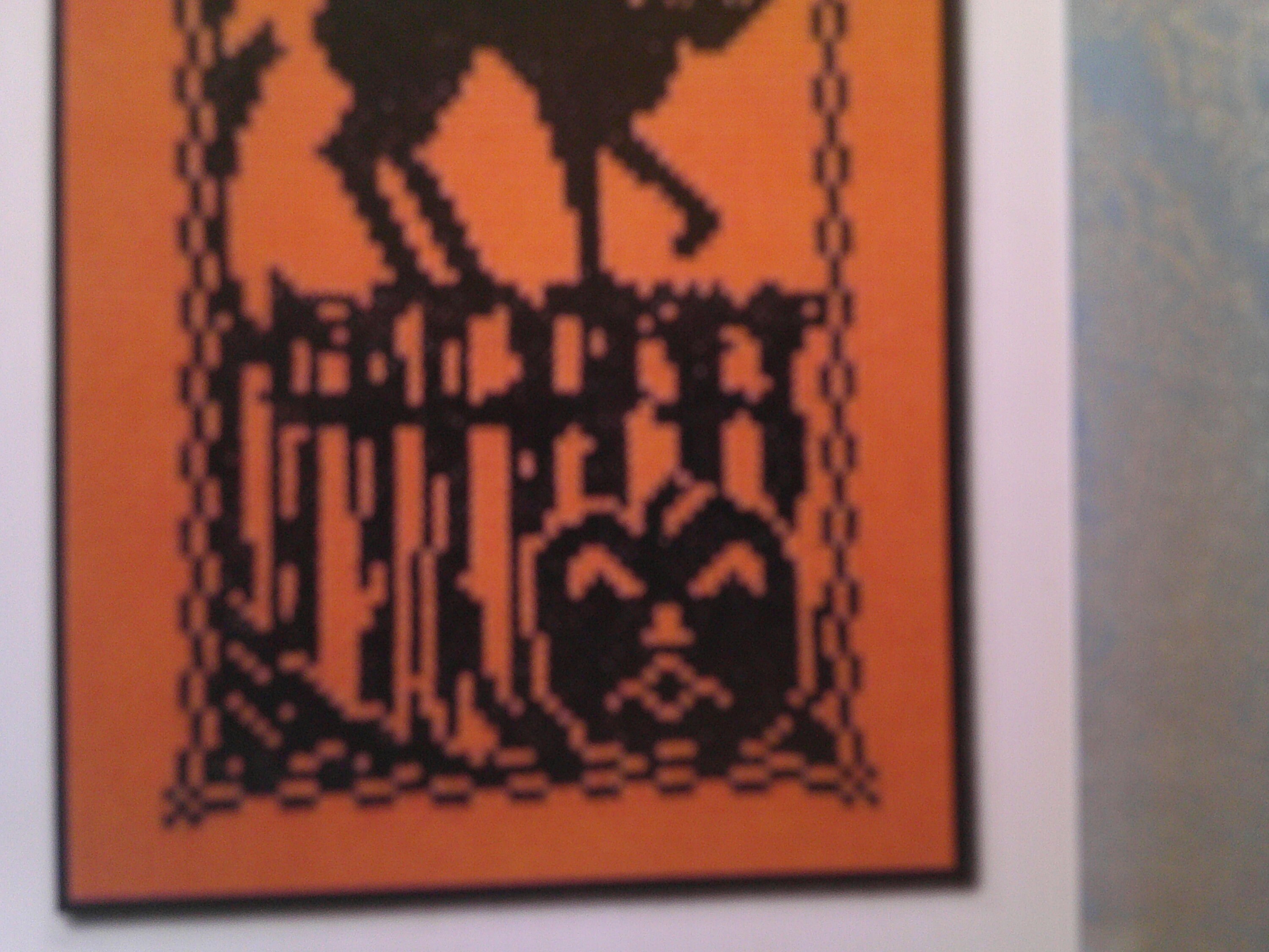 Halloween Silhouette Scary Cat Pattern - Etsy