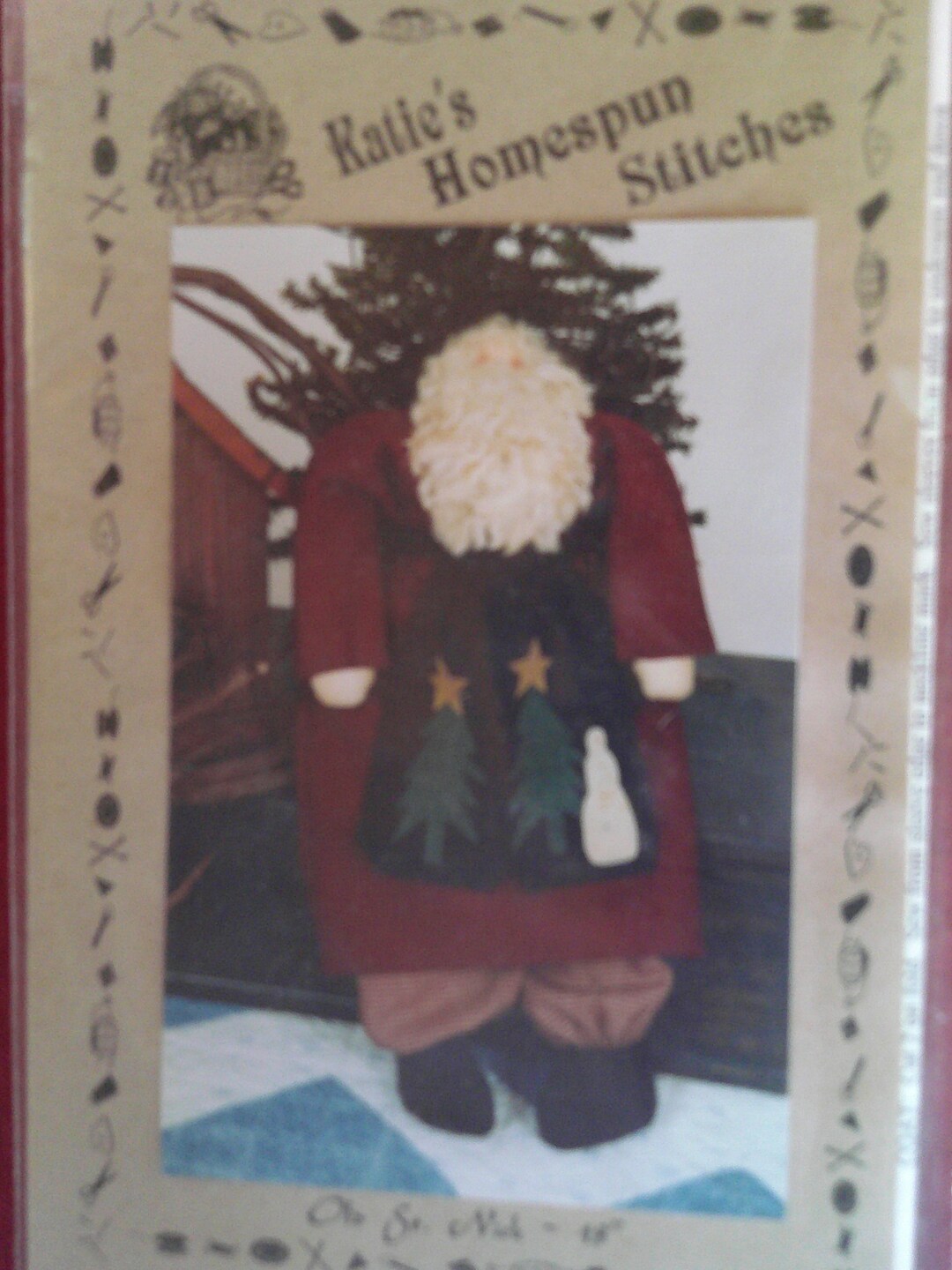 Old St. Nick Sewing Pattern - Etsy