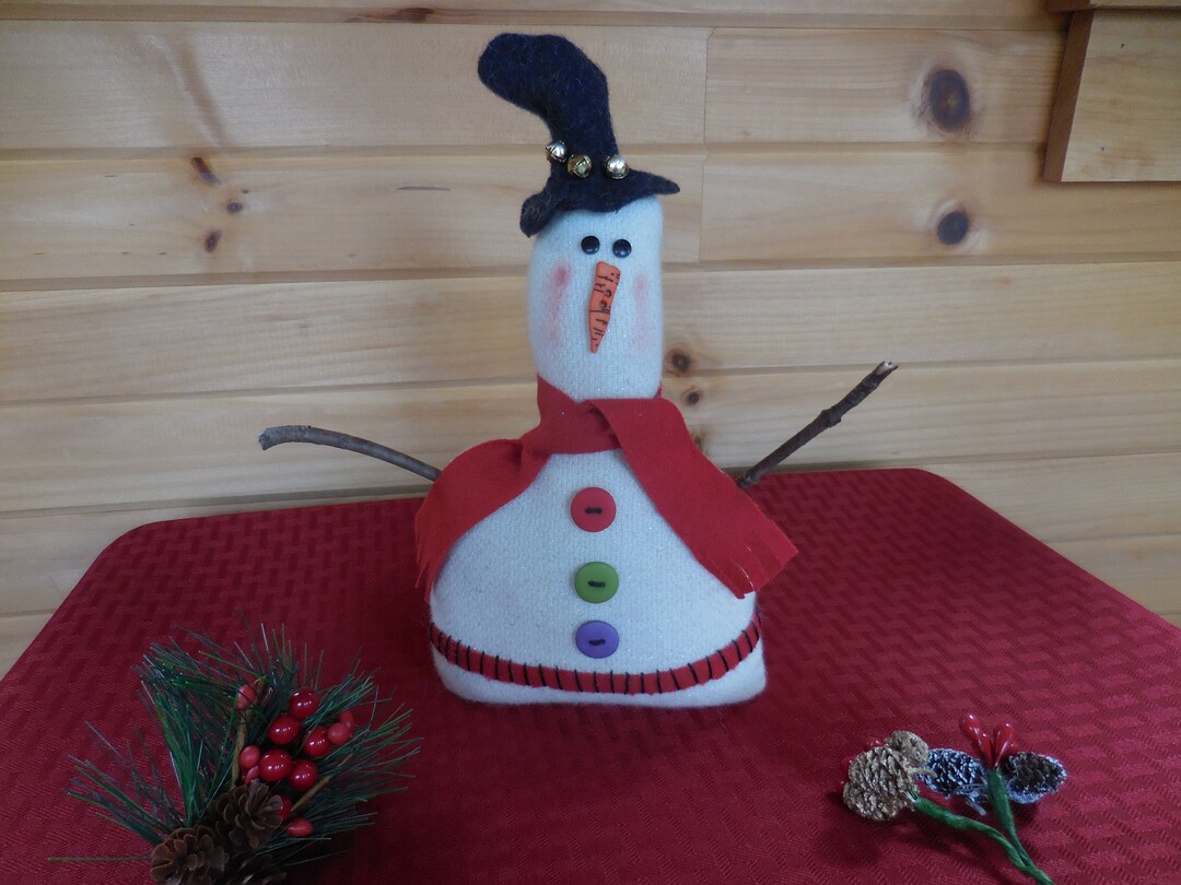 Rusty the Country Snowman - Etsy