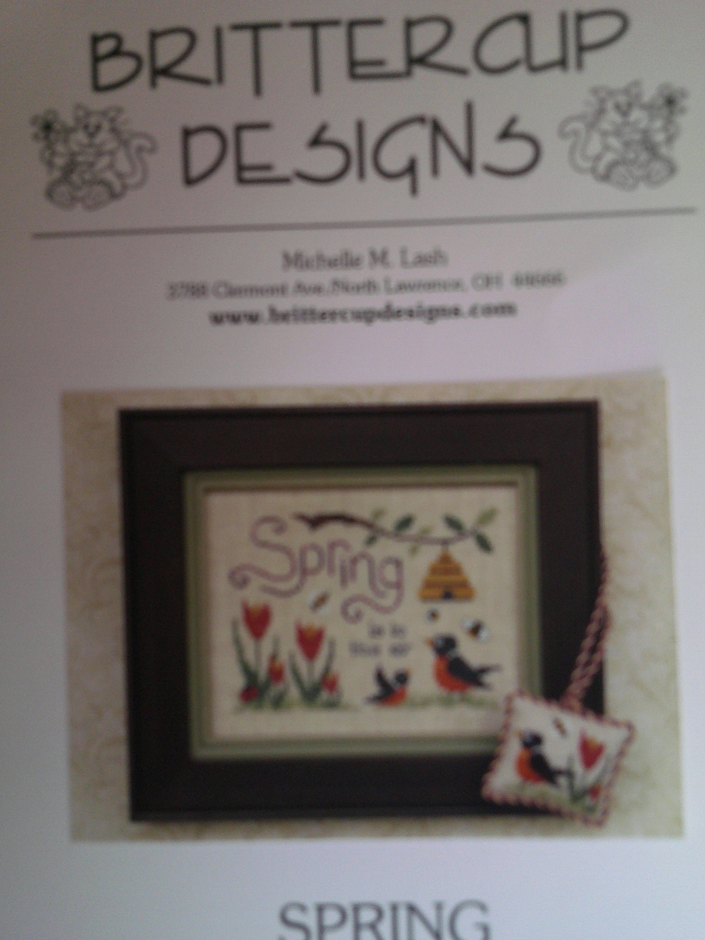 Spring is in the Air Cross Stitch Pattern - Etsy