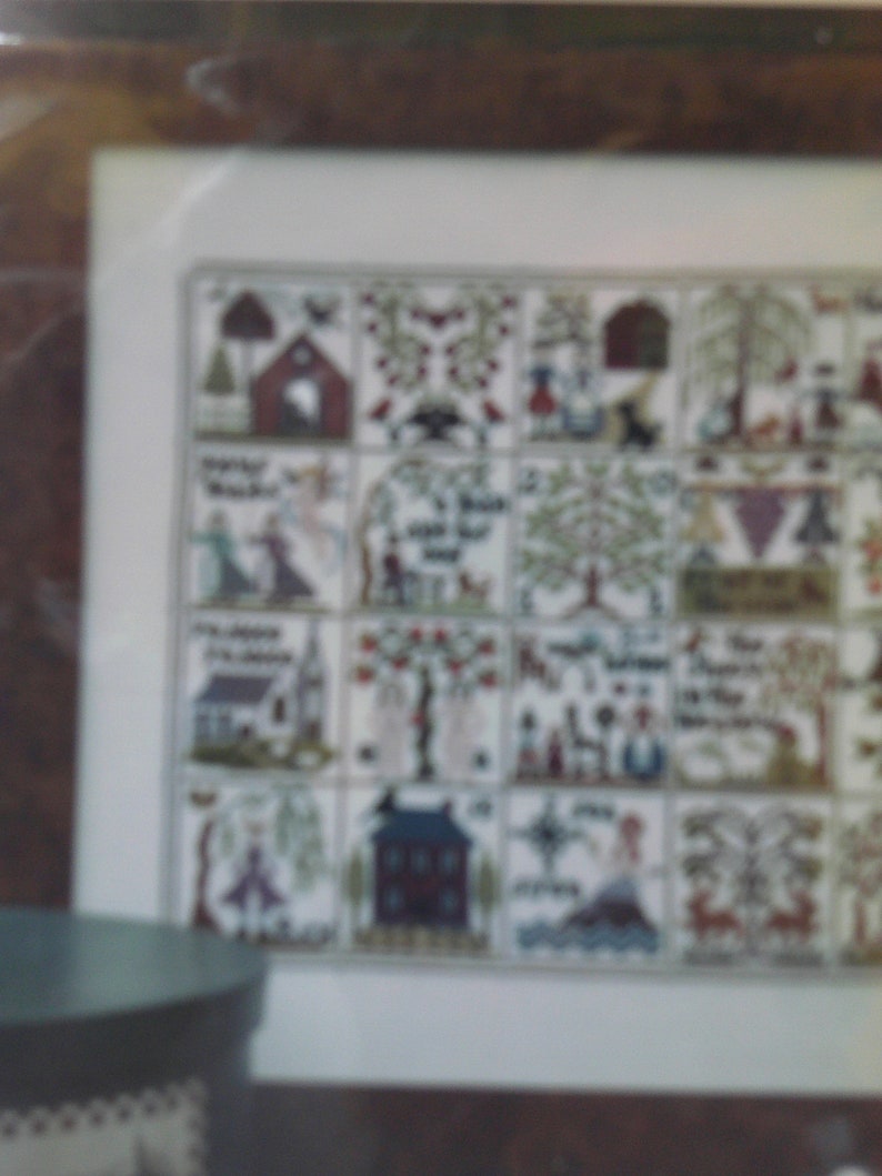 A Sampler Story Cross Stitch Pattern - Etsy