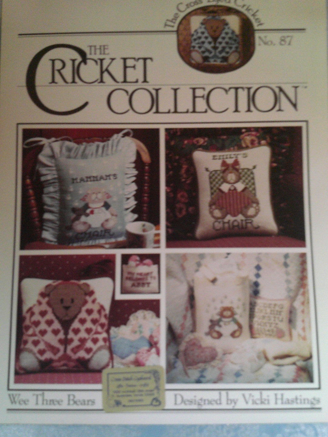 Wee Three Bears Cross Stitch Pattern - Etsy