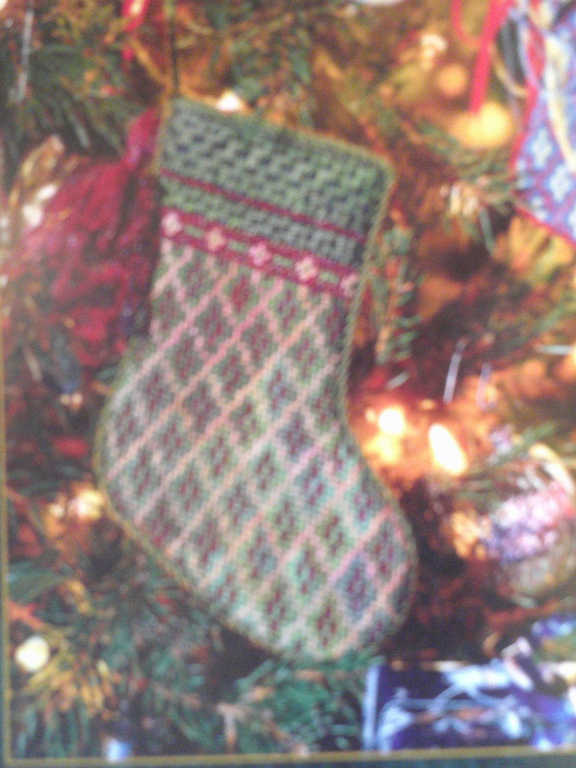 Persian Tile Stocking Patterns - Etsy