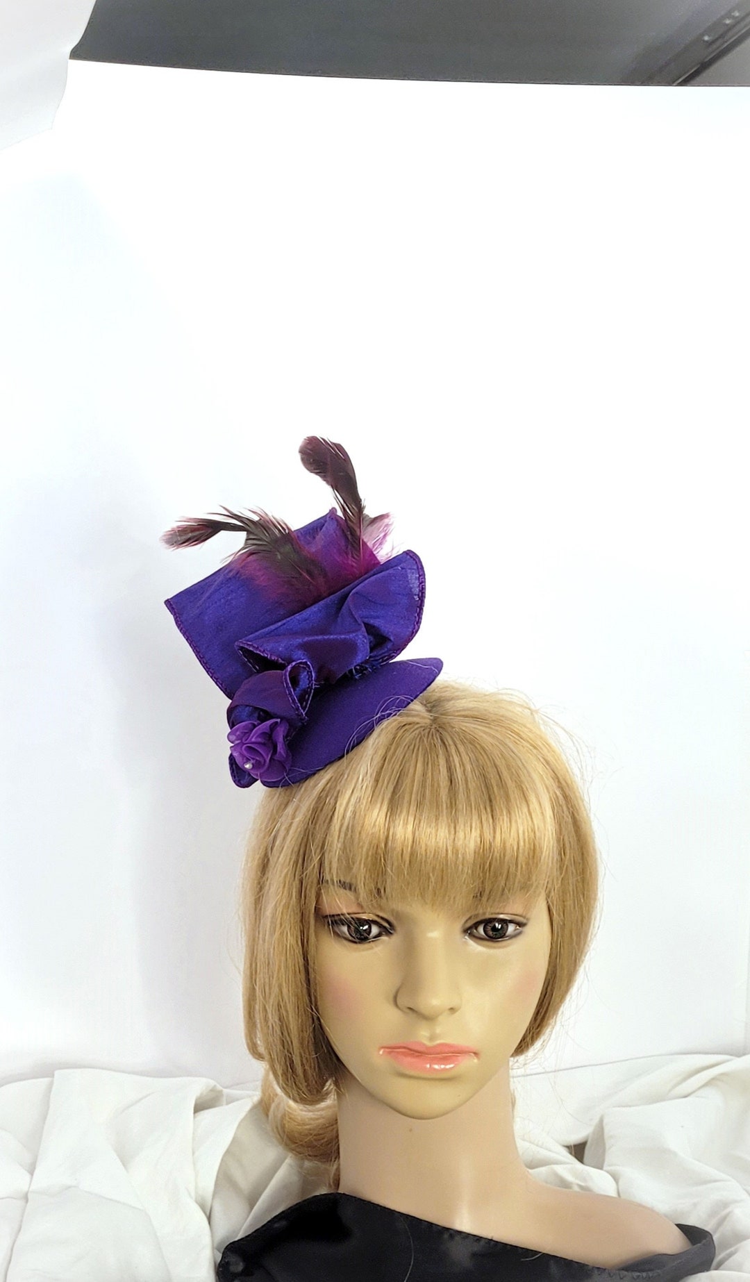 Purple Easter Hat, Purple Kentucky Derby Hat, Purple Wedding Hat ...