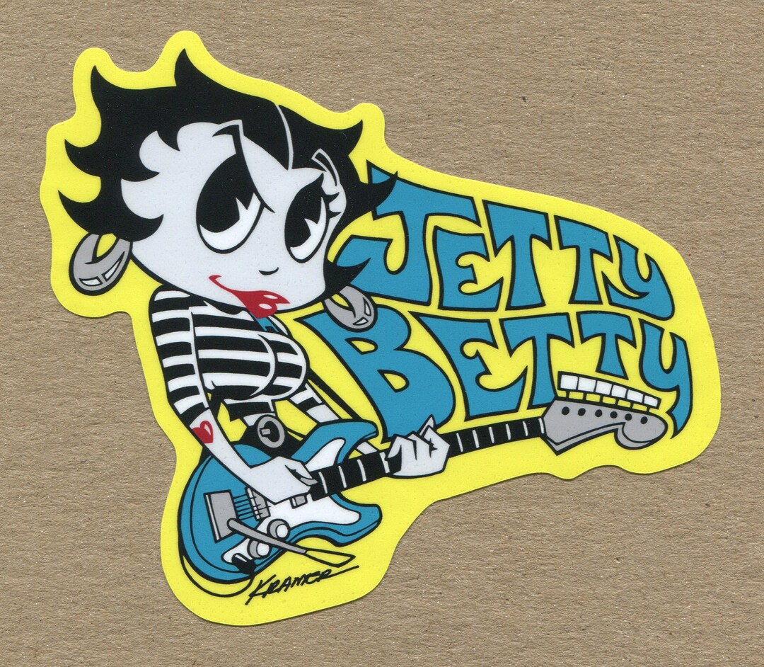 Jetty Betty - Sticker by Rob Kramer - Etsy