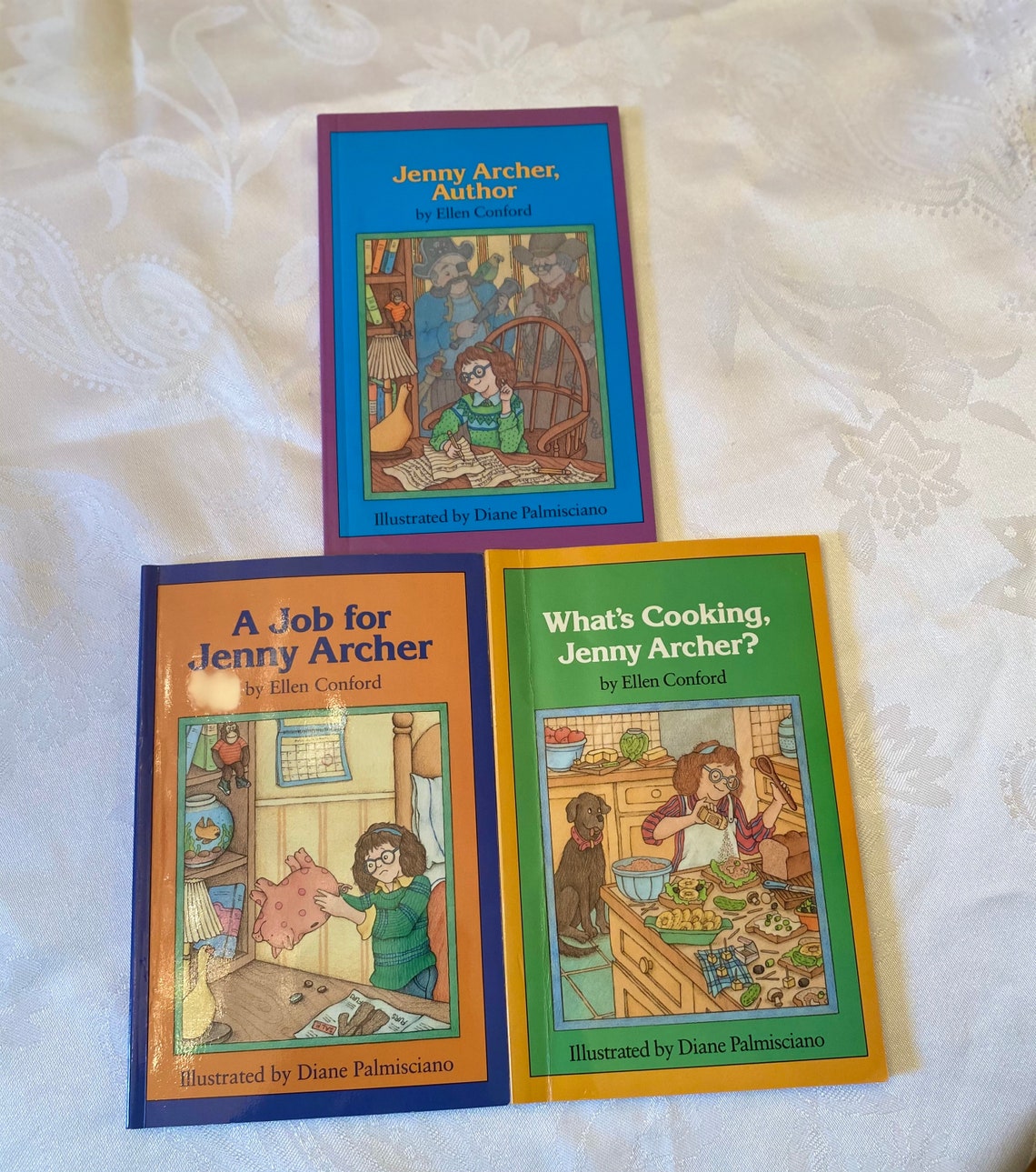Set of Three Vintage Signed Jenny Archer Books - Etsy