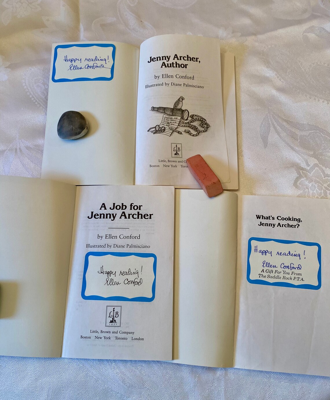 Set of Three Vintage Signed Jenny Archer Books - Etsy