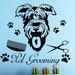 Wall Decals Dog Scissors Decal Pet Shop Grooming Salon Decor Vinyl ...