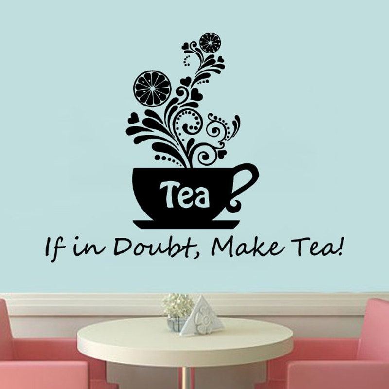Window Tea Cup Stickers - Etsy