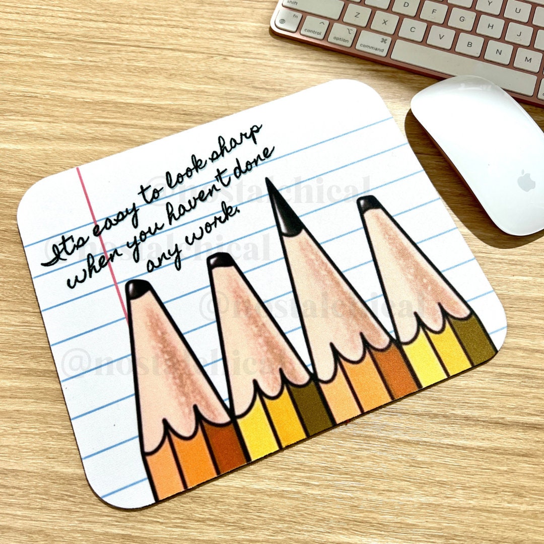 Work Mouse Pad, Work From Home, Teacher Mouse Pad, Boss Lady - Etsy