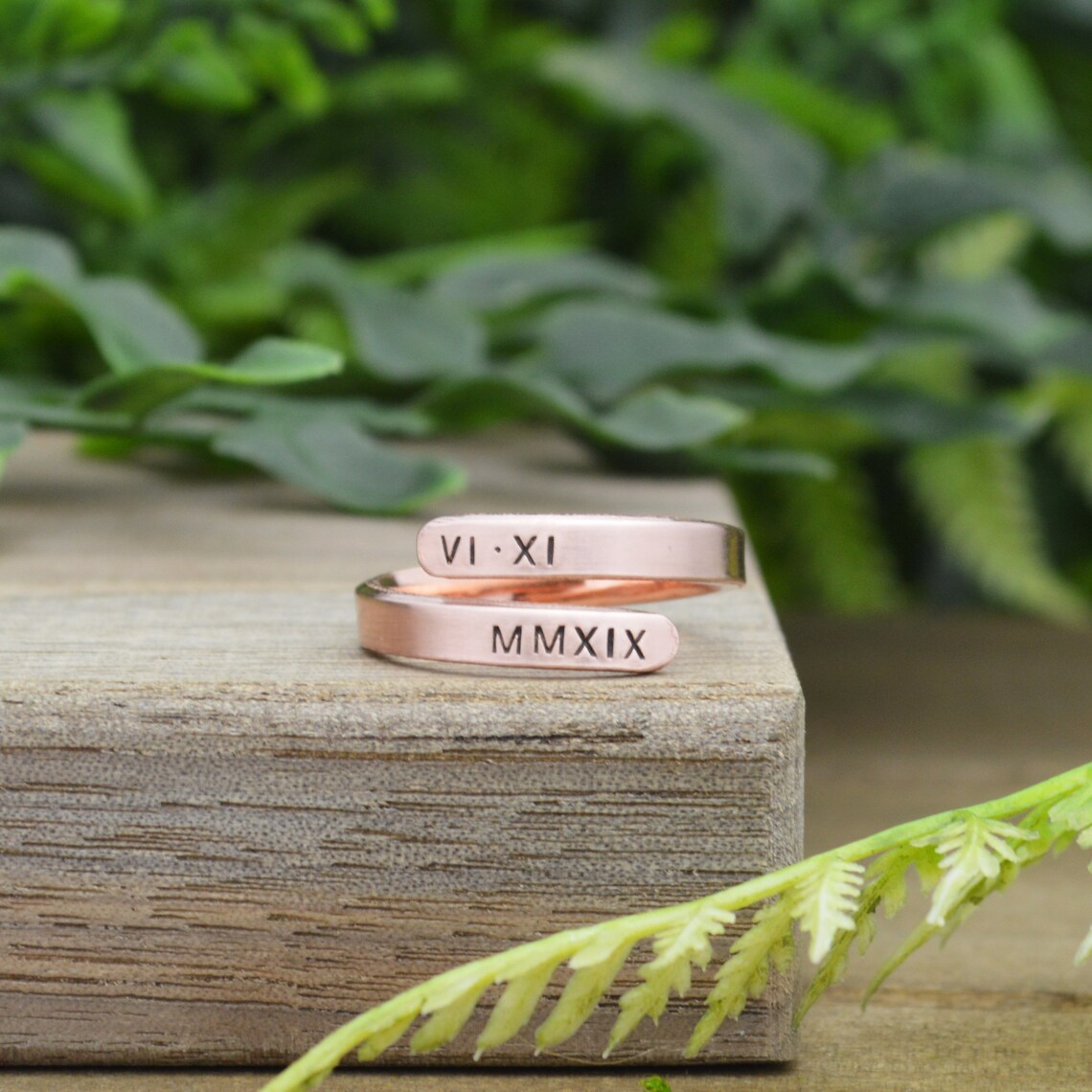 Personalized Stacking Ring: Custom Hand Stamped Sterling Silver - Etsy