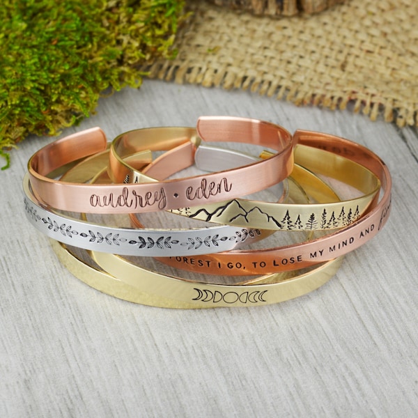 Hand Stamped Jewelry - Etsy