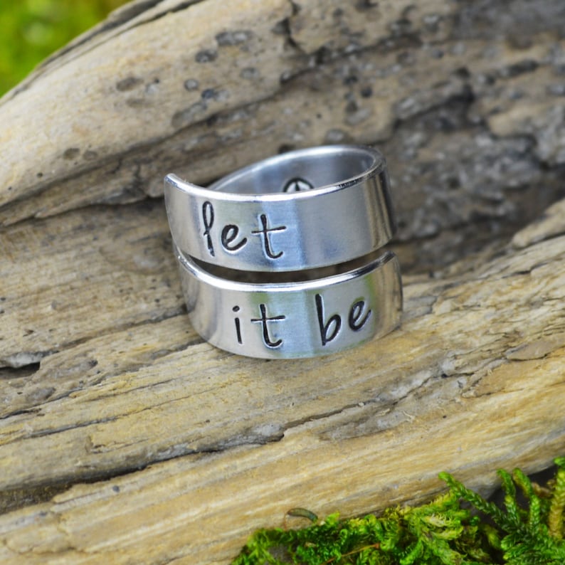 Let It Be Wrap Ring - Etsy