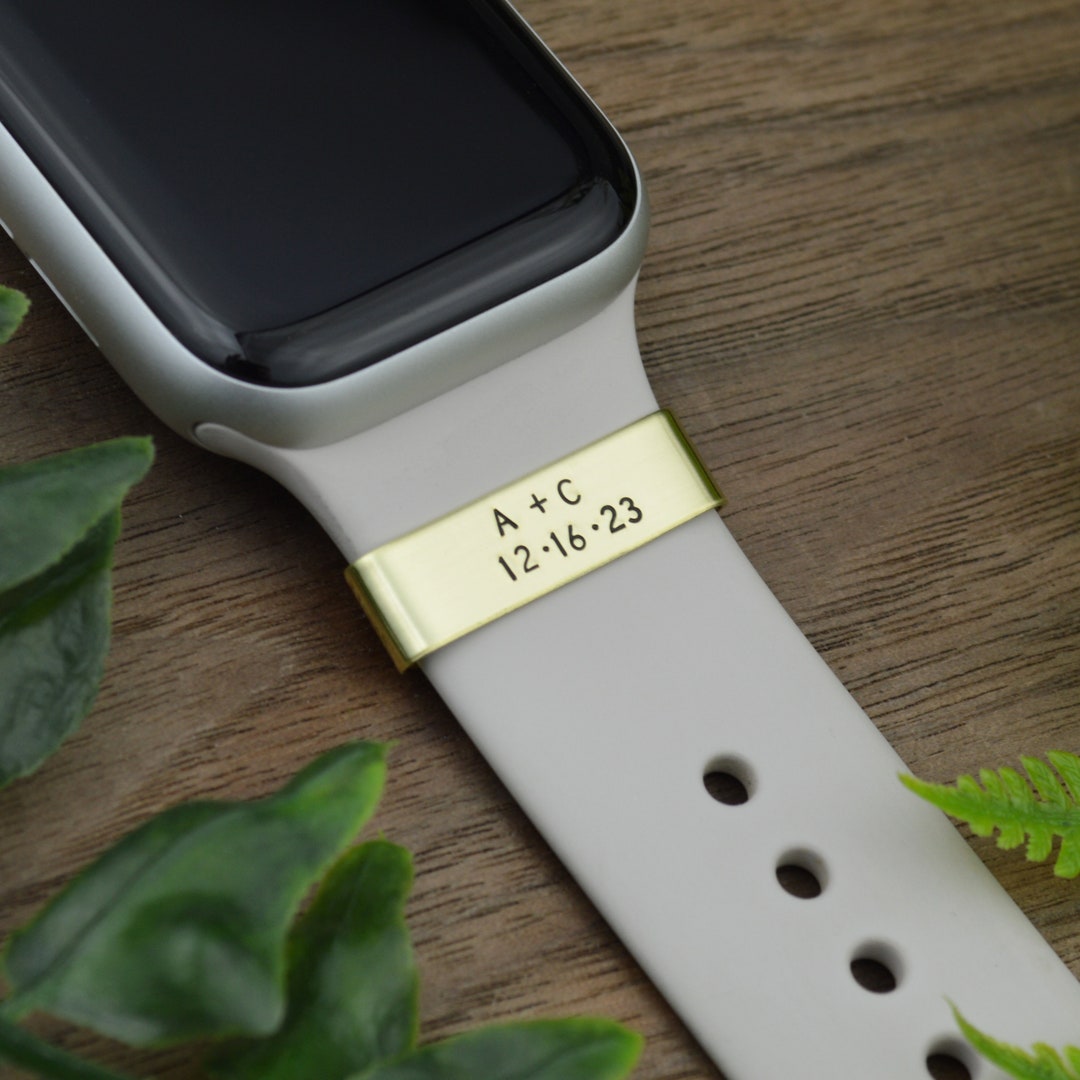 Custom Smart Watch Charm, Personalized Names Watch Band Charm ...