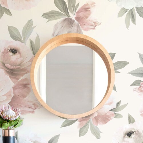 Floral Wallpaper Mural Spring Flowers Flower Extra Large - Etsy
