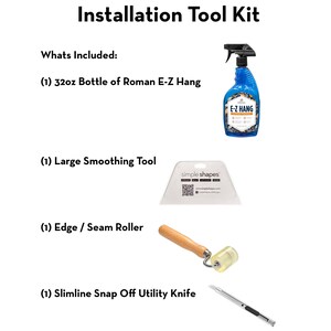 Wallpaper Installation Kit - Etsy