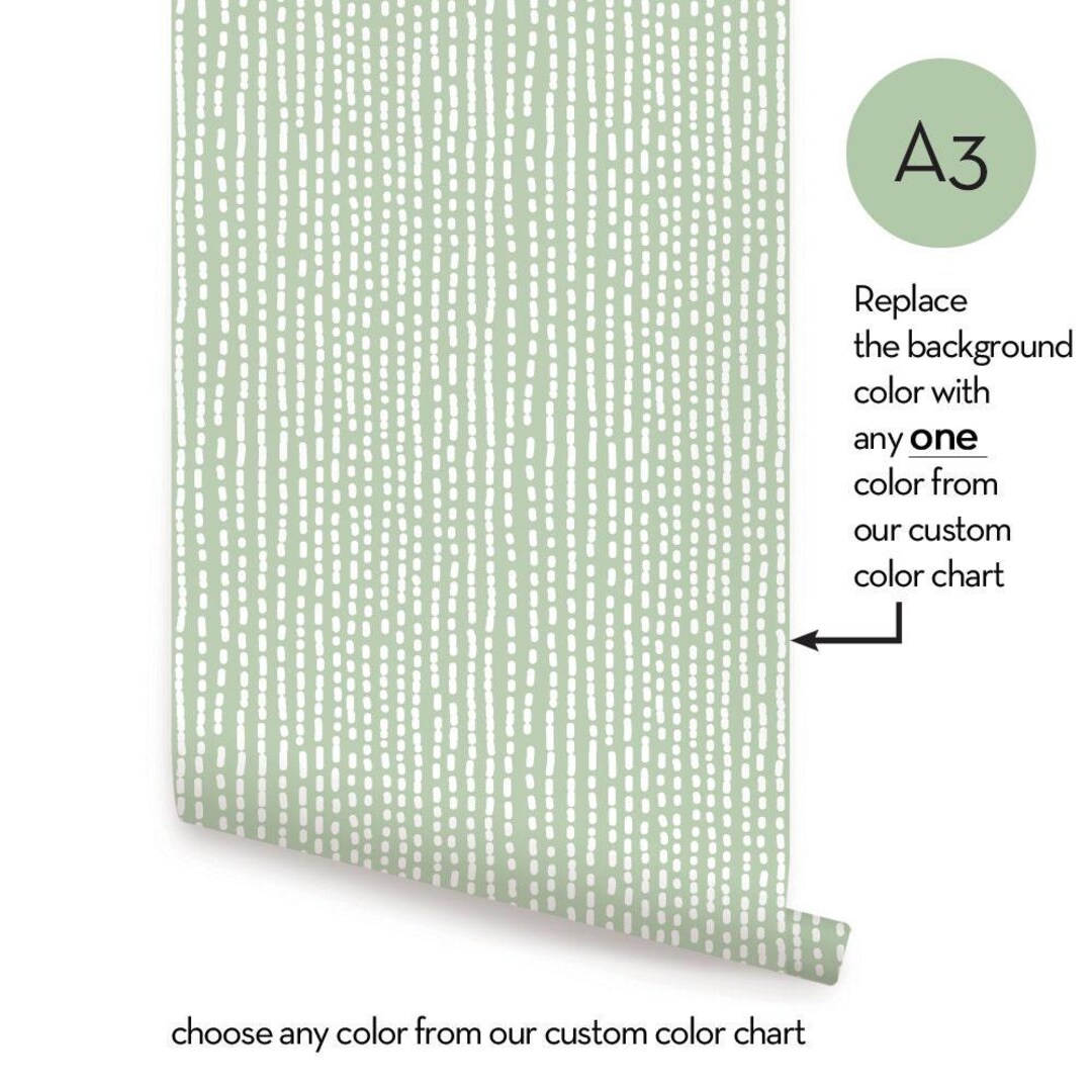 Line Art Custom Color Wallpaper - Etsy