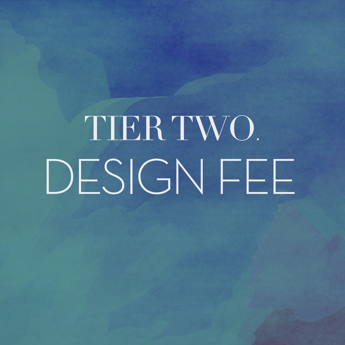 Custom Design Fee for Tier 2 Design : Purchase UPON REQUEST ONLY - Etsy