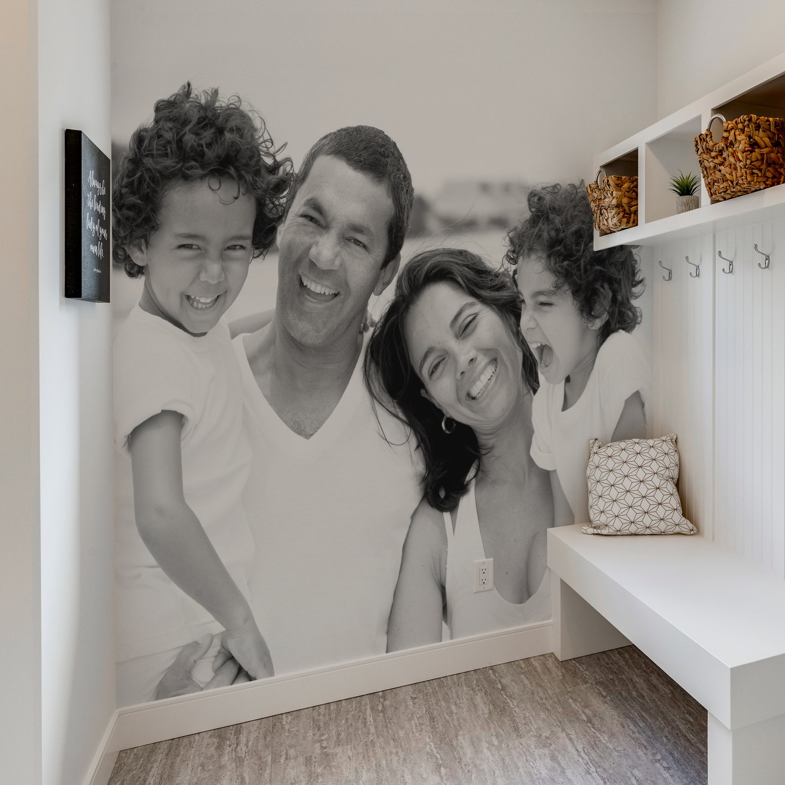 Custom Wallpaper Custom Wall Mural Your Family Wallpaper - Etsy