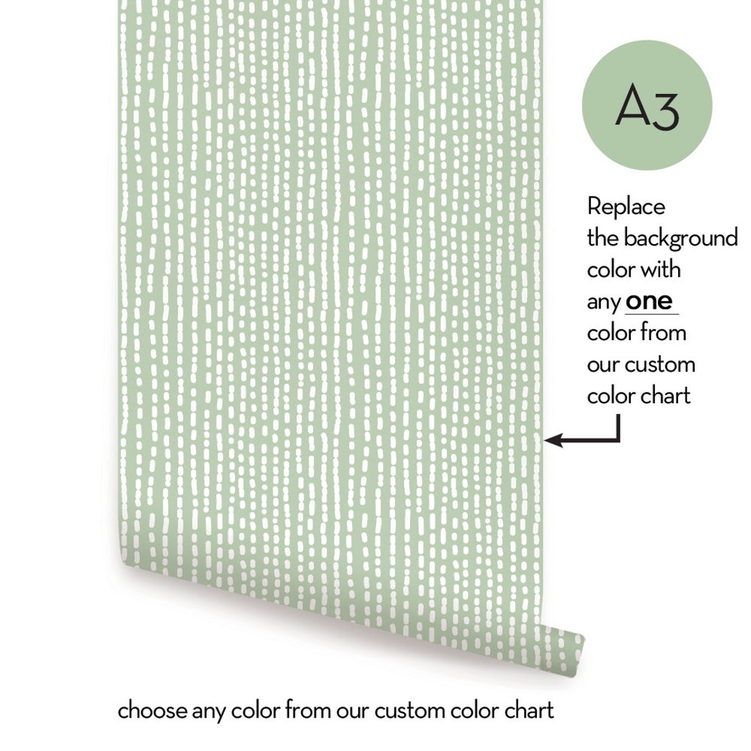 Line Art Custom Color Wallpaper - Etsy