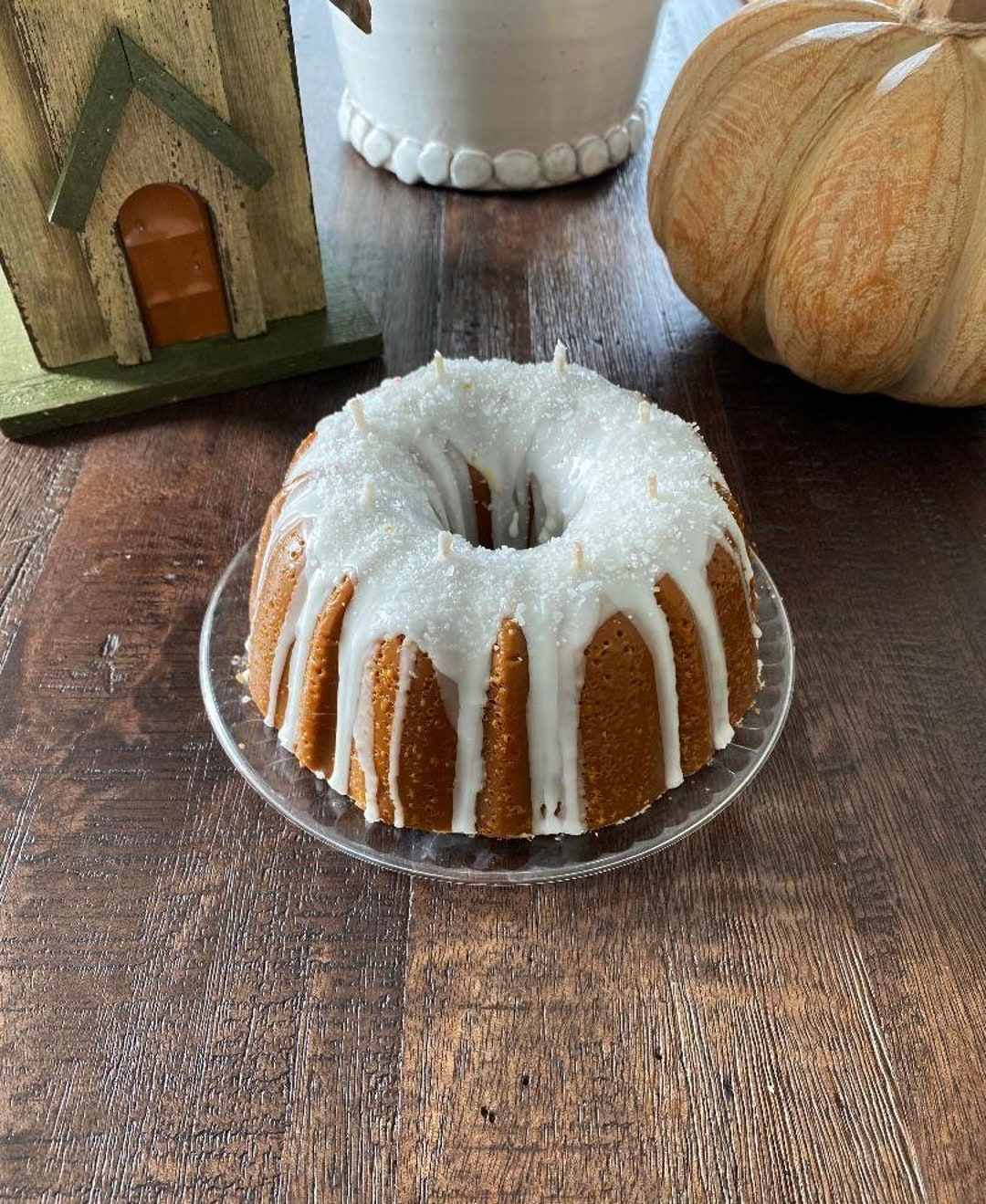 Salted Caramel Bundt Cake Candle - 6" - Etsy