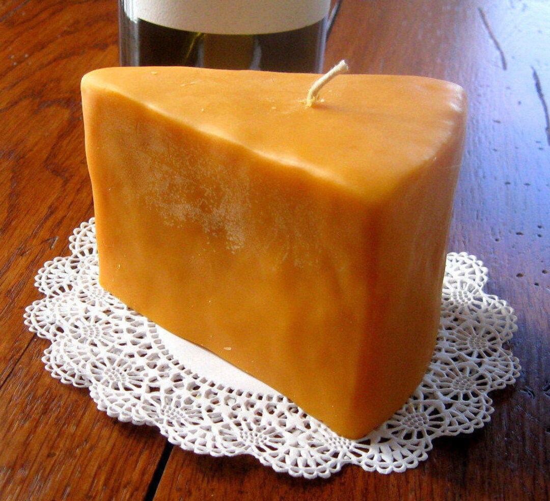 Cheese Candles! Cheddar, Blue Cheese or Swiss Candle - Etsy