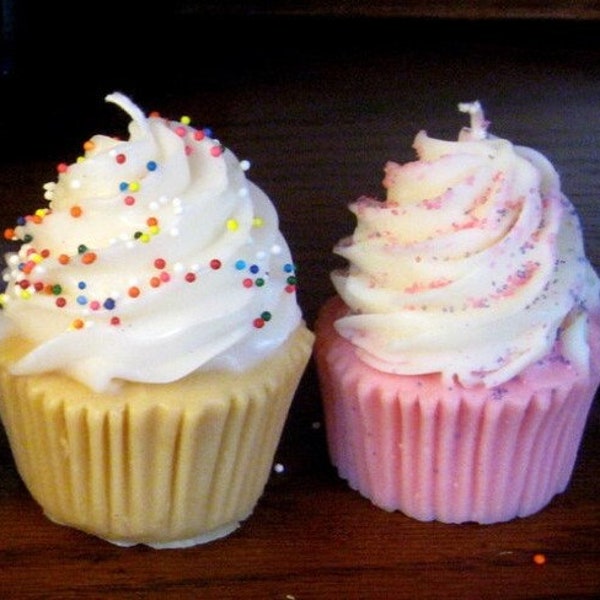 Cupcake Candle - Etsy