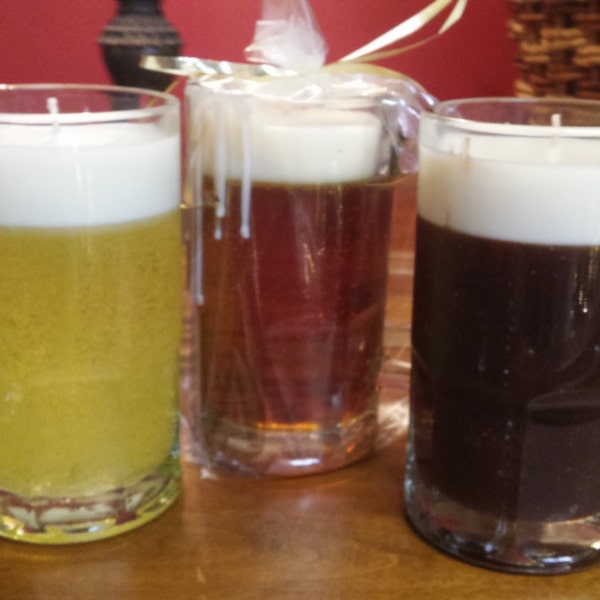 Beer Candles - Etsy