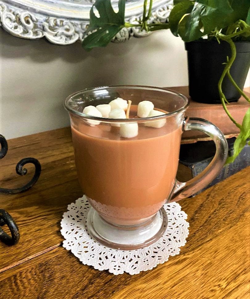 Hot Chocolate Soy Wax Candle! - Etsy