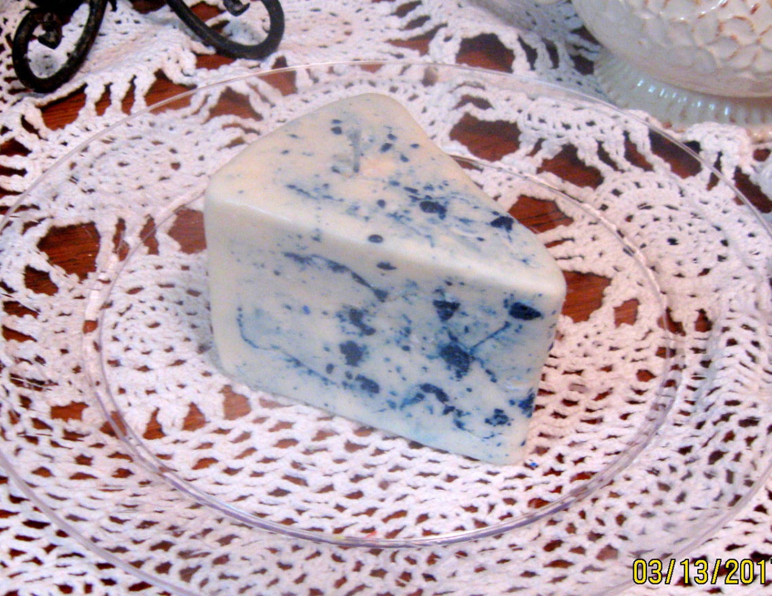 Swiss Blue Cheese or Cheddar Cheese Wedge Soy Wax Candle - Etsy