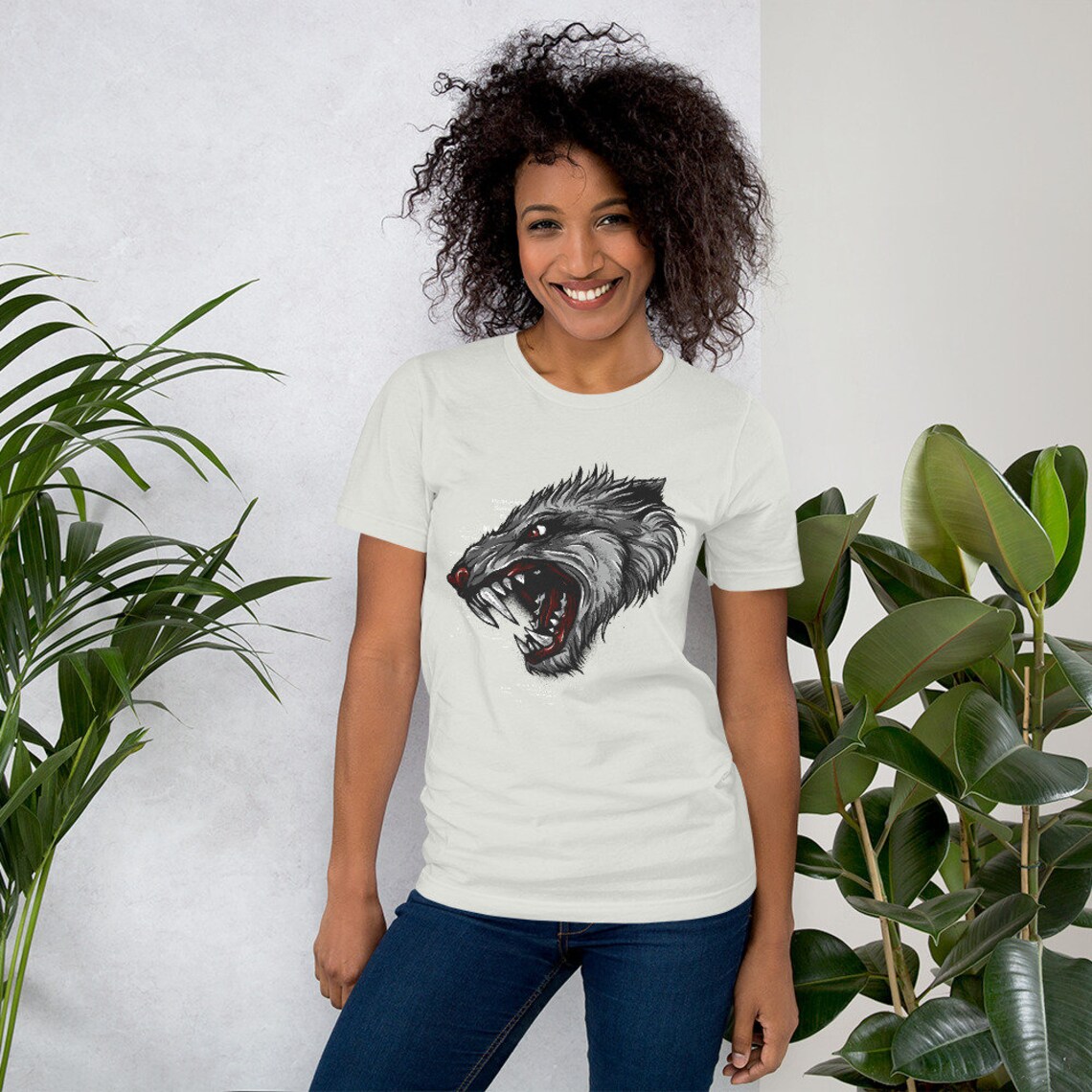 Werewolf Short Sleeve Unisex T Shirt Etsy