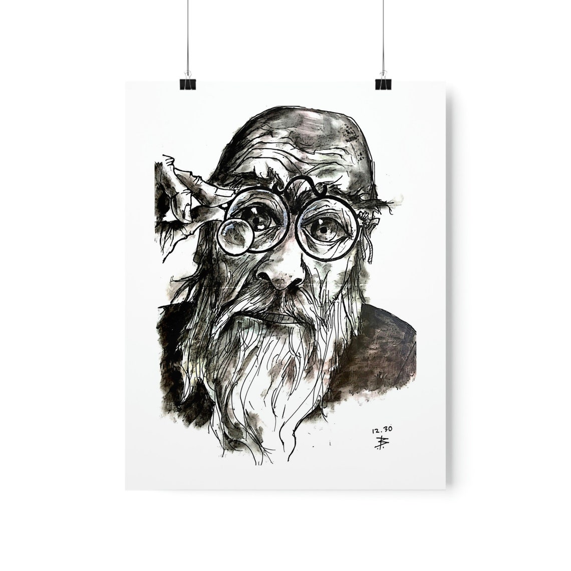 Ceda Kuru Qan Print by Yoltonsart - Etsy